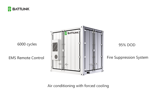 One-stop Battery Energy Storage System 430kWh Battery Backup Self ...