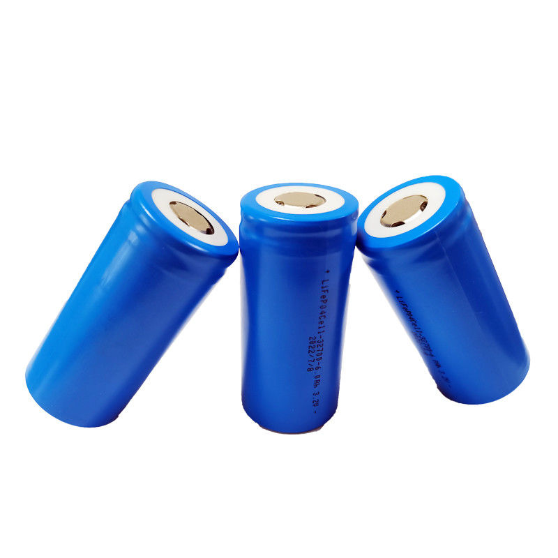 IEC Approved 3.2V LiFePO4 Cylindrical Cells Rechargeable 6Ah 32700 For ...