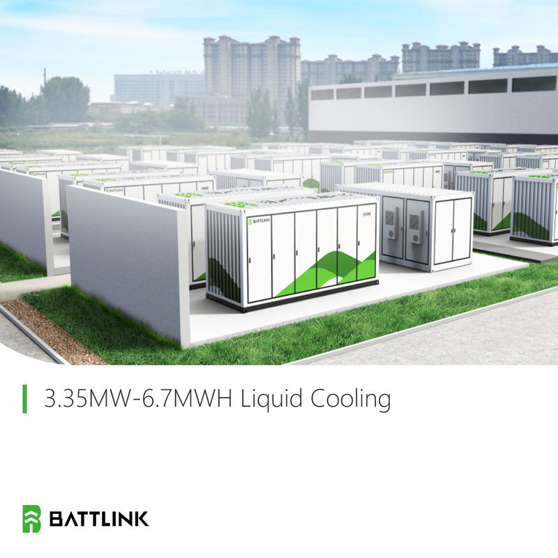 3.35MW-6.7MWH Ess Energy Storage System Large Capacity Container Energy ...