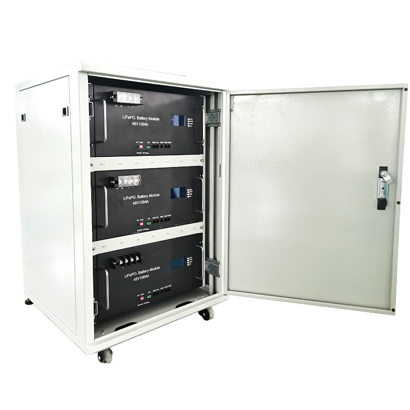 48v 10kwh Smart BMS Battery ESS Cabinet / Rack Commercial Home Energy ...